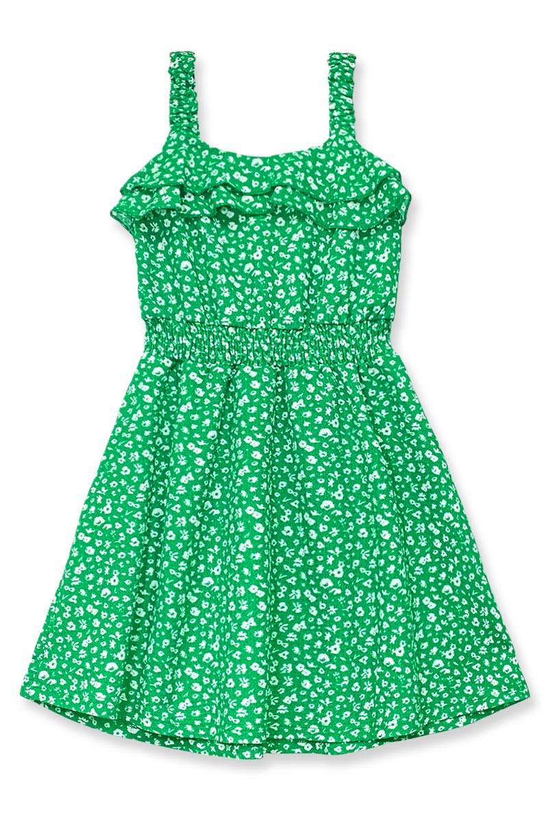 Kelly green tween sundress – Sofi Stella Women's & Children's Boutique