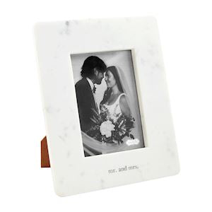 Mr. & Mrs. Marble Frame – Sofi Stella Women's & Children's Boutique