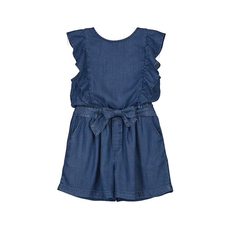 Tween denim romper – Sofi Stella Women's & Children's Boutique